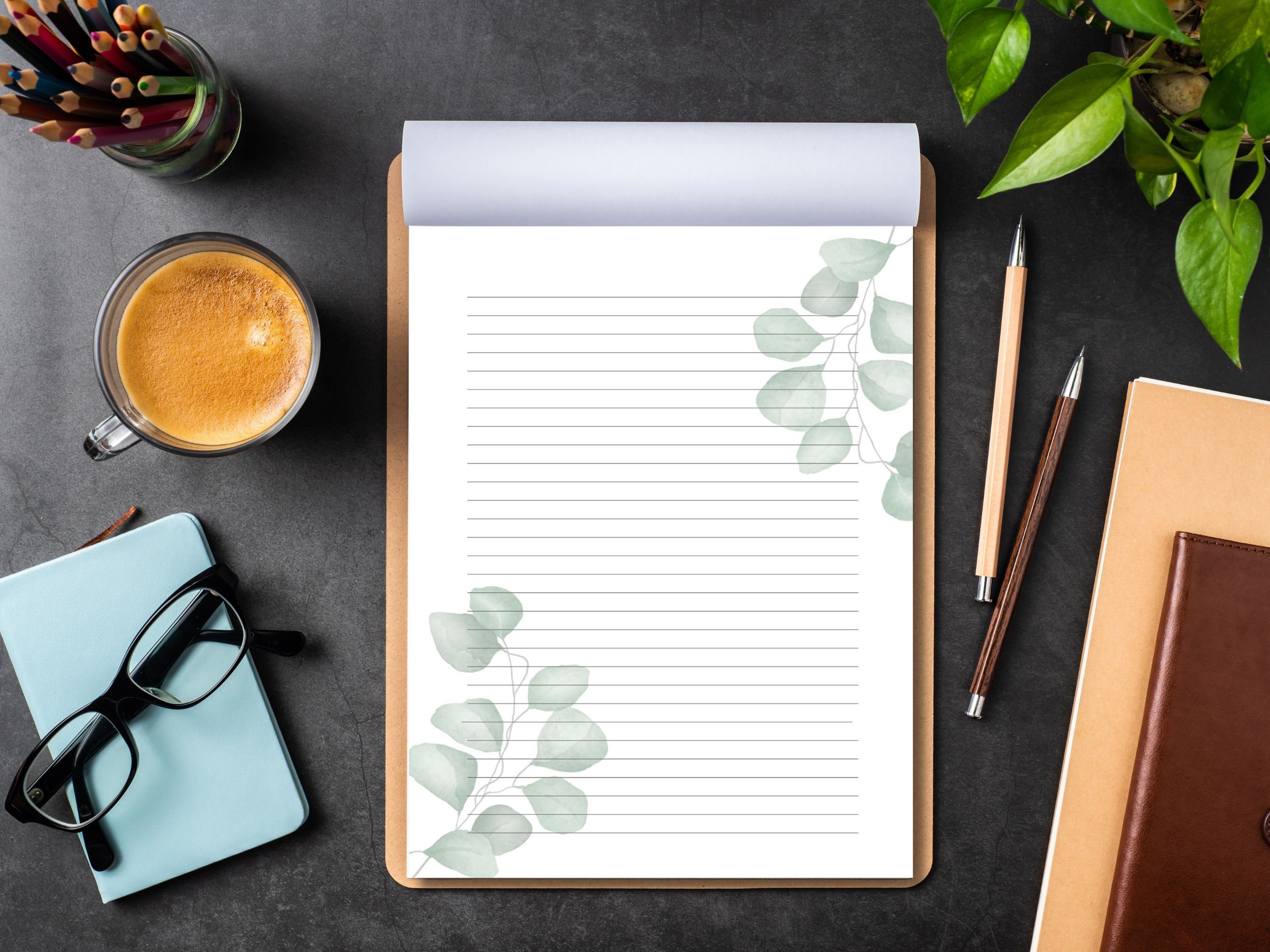 Printable Stationary, Printable Notes, Printable Lined Paper, Digital ...