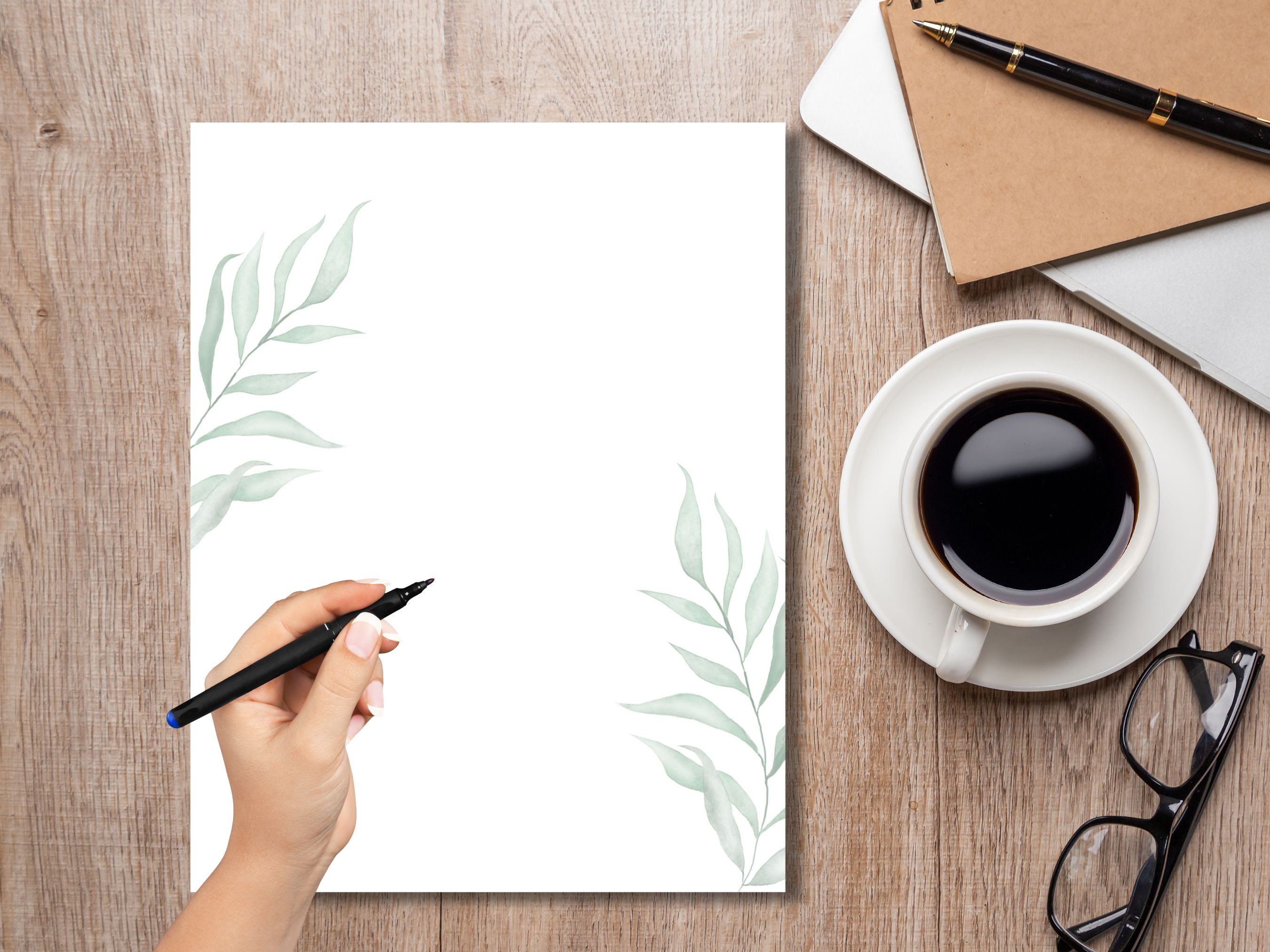 Printable Stationary, Printable Notes, Printable Lined Paper, Digital ...