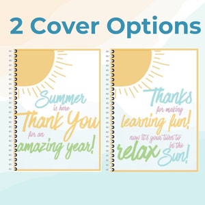 Printable Teacher Gift Card Book, Gift Card Book, Teacher Gift, School ...