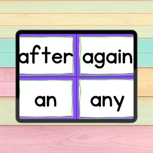 1st Grade Sight Word Flashcards, Dolch Sight Words Pack - Etsy