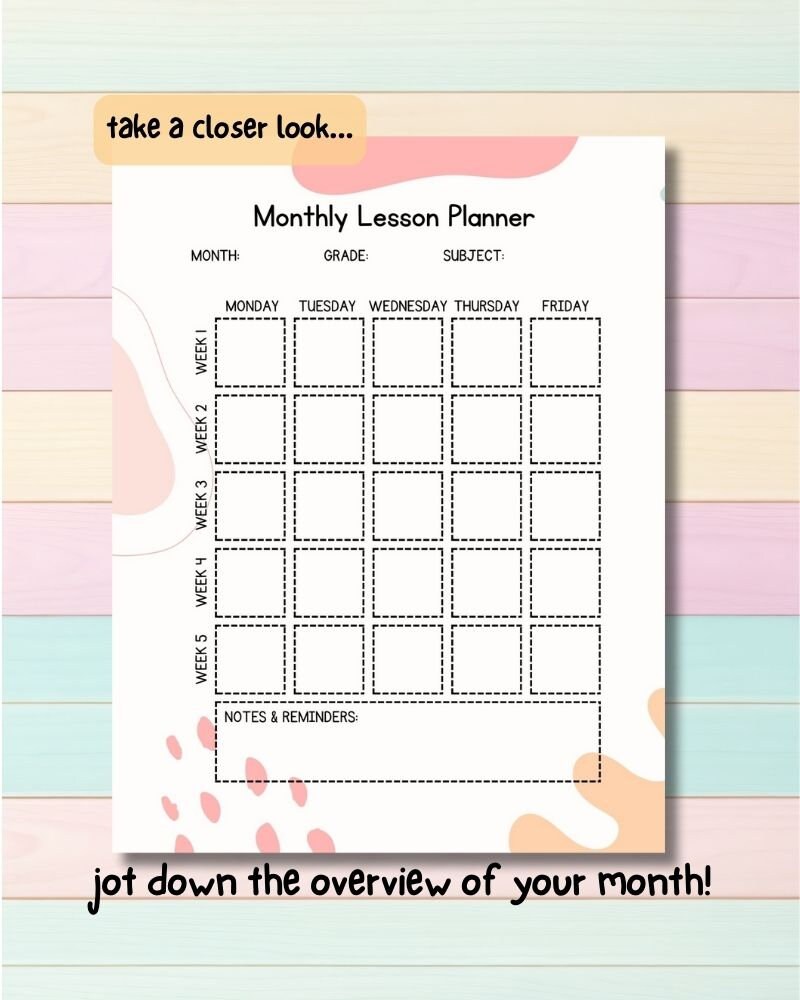 Editable Lesson Plan Bundle, Digital Templates for Teachers ...