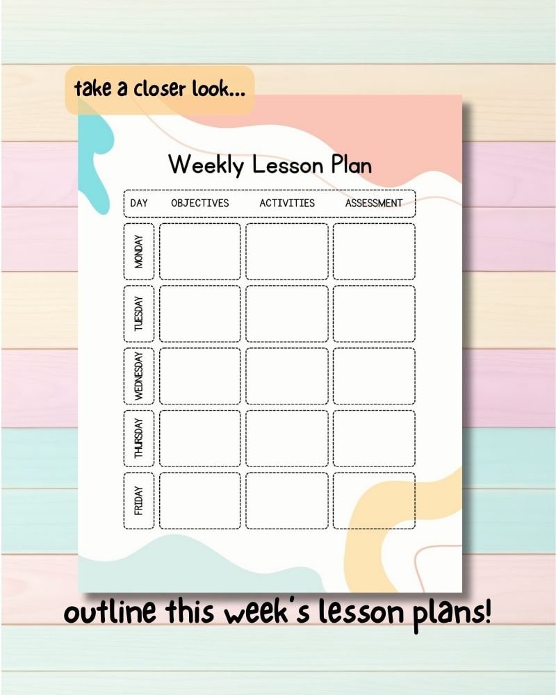 Editable Lesson Plan Bundle, Digital Templates for Teachers ...