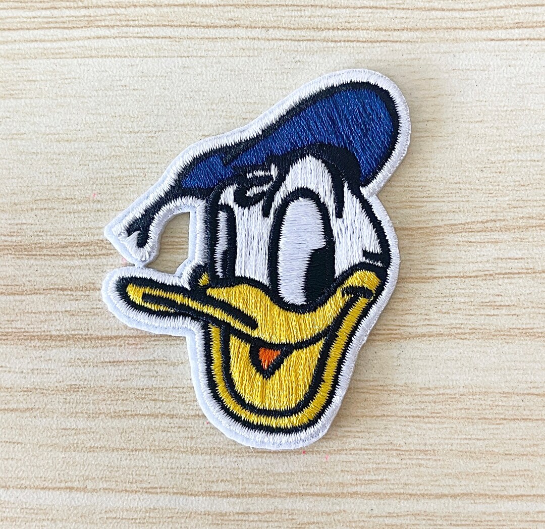 Disney Character Donald Duck Iron on Patches, Sew on Patches ...
