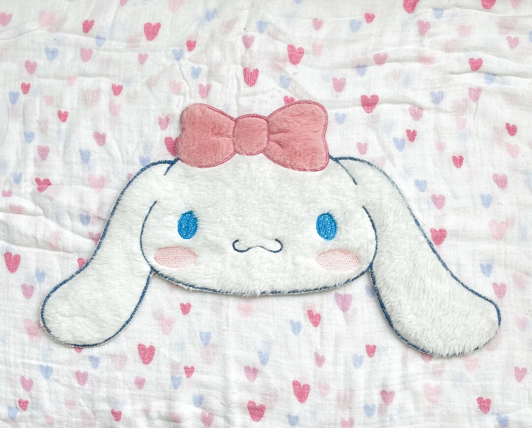 Sanrio Cinnamon Roll Sew on Patches, Soft Patches, Fluffy Patches ...