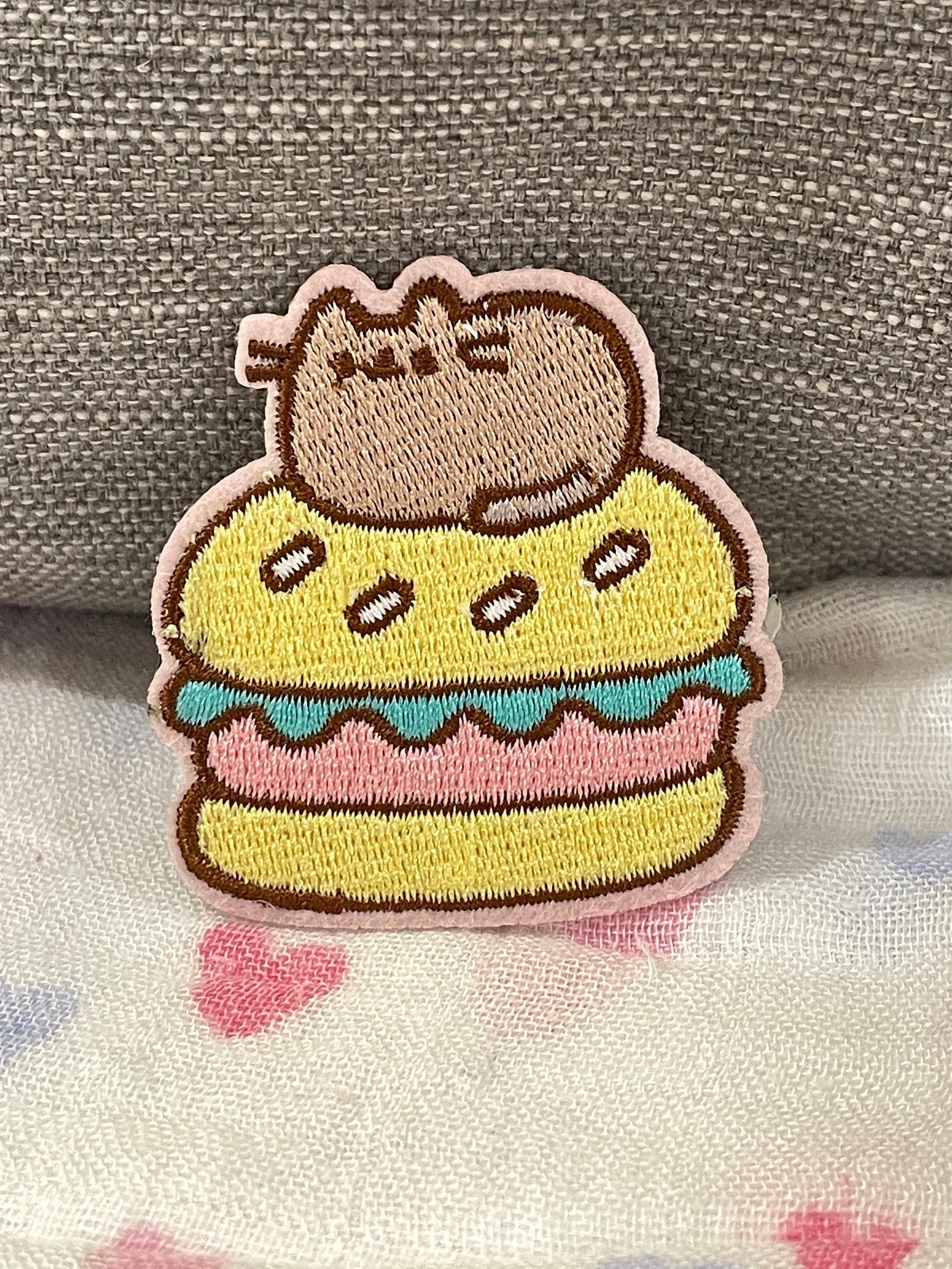 Pusheen Cat Embroidered Iron on / Sew on Patches - Etsy