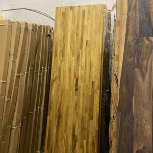 Solid Wood Butcher Blocks for Desk / Kitchen Countertop - Etsy Canada
