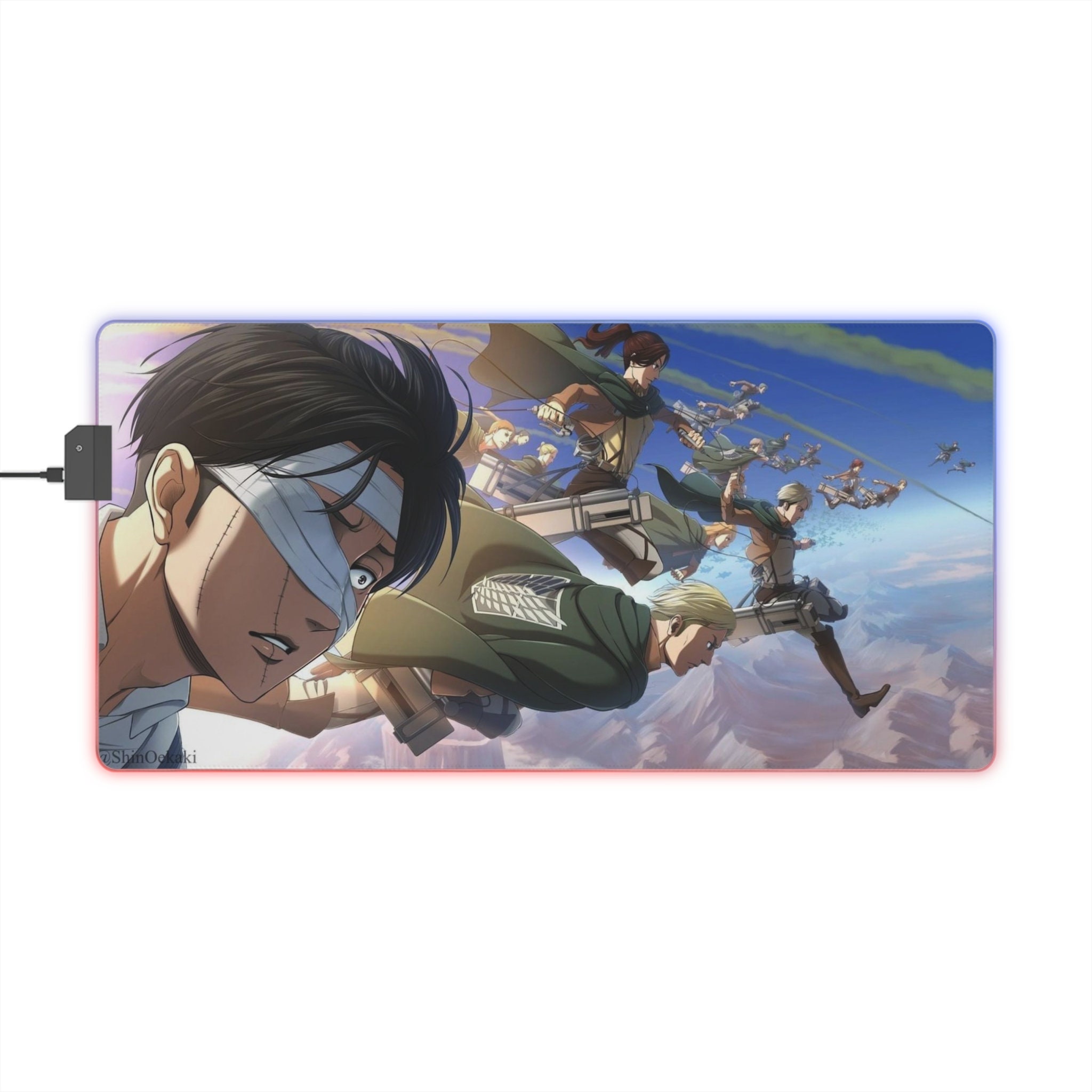 AOT LED Gaming Mouse Pad - Etsy
