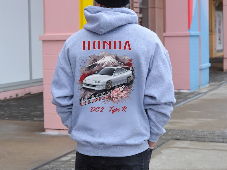 Honda Integra DC2 Type R Hoodie, JDM Car Guy Gift - Etsy