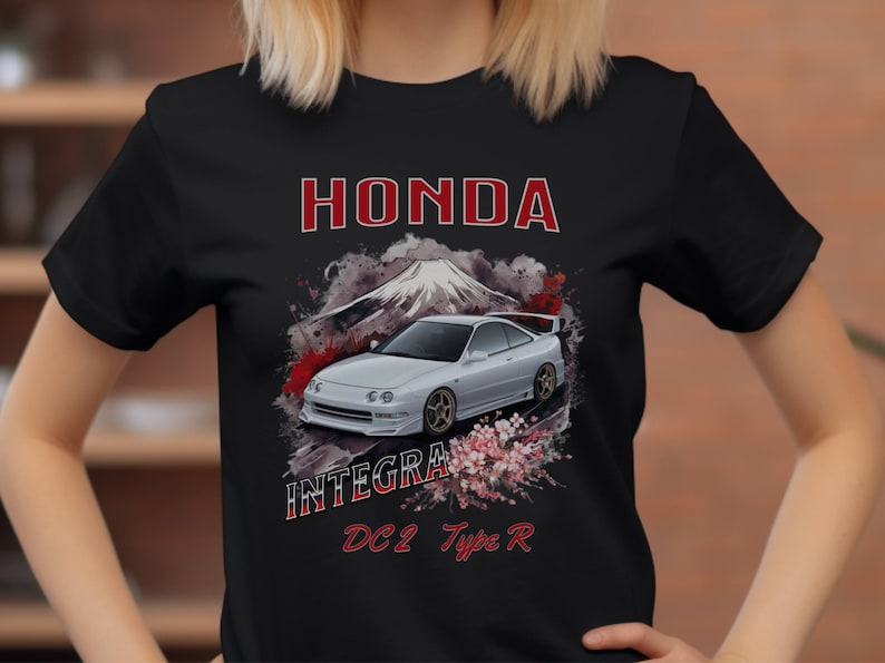 Honda Integra Type R T-shirt, JDM Car Shirt - Etsy