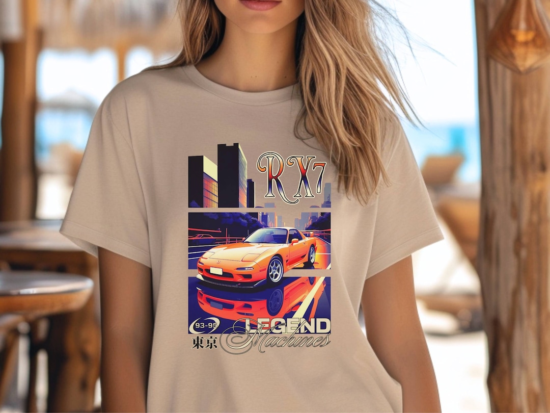 Mazda Rx7 Shirt, Jdm Style T-shirt, FD Rx7 Shirt, Gift for Mazda Rx7 ...