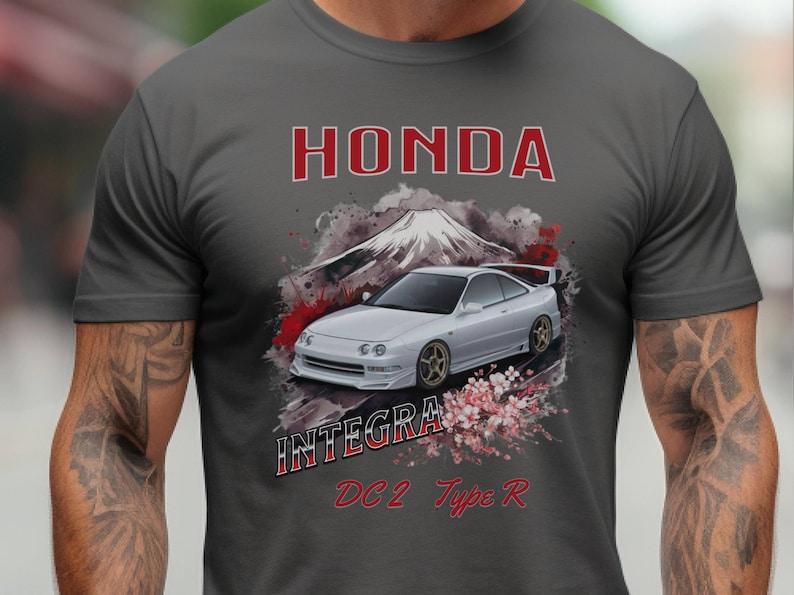 Honda Integra Type R T-shirt, JDM Car Shirt - Etsy