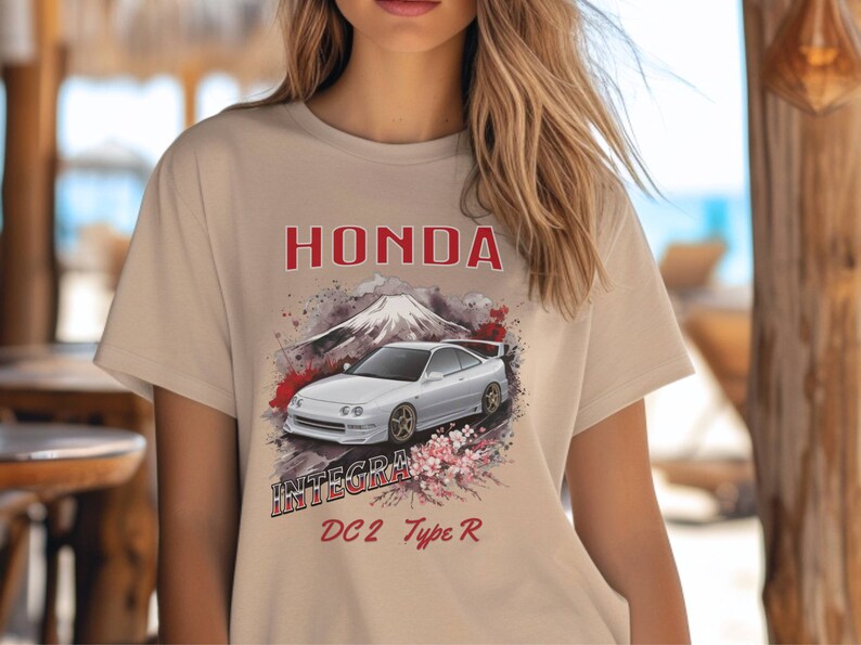 Honda Integra Type R T-shirt, JDM Car Shirt - Etsy