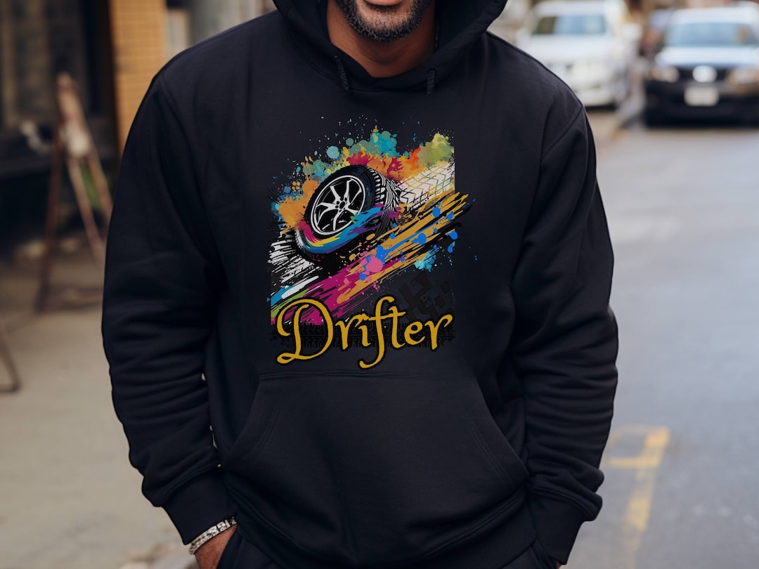 Drift Style Hoodie, JDM Drift Hoodie, Car Culture Hoodie, Drifter ...