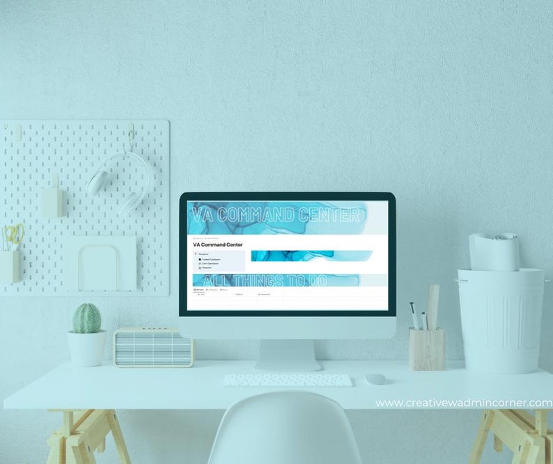 Notion Template Ultimate Virtual Assistant Command Center - Etsy