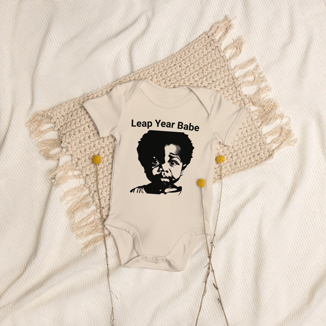 Leap Year Baby Onesie for Leapling Baby Gift Bodysuit for Baby Born in ...