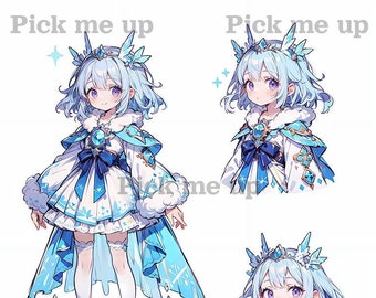Adoptable 035 Female Edition - Anime Adopt, OC Reference Sheet - Etsy