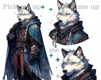 Protogen Adoptable 049 Fox Edition Fursona, Furry Adopt, OC Reference ...