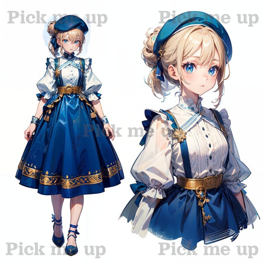 Adoptable 035 Female Edition - Anime Adopt, OC Reference Sheet - Etsy