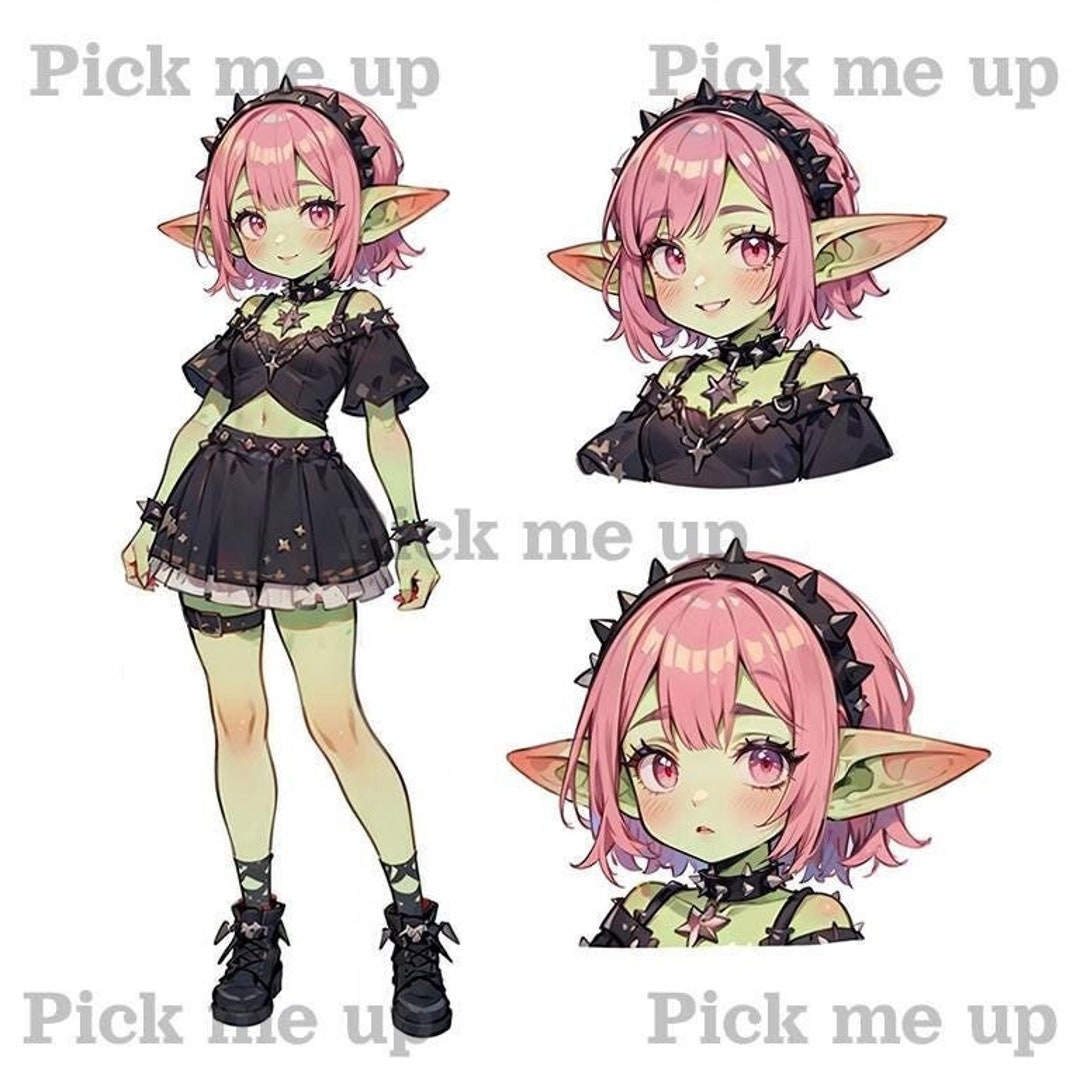 Mythical Adoptable 132 Goblin Edition - Fursona, Furry Adopt Reference ...