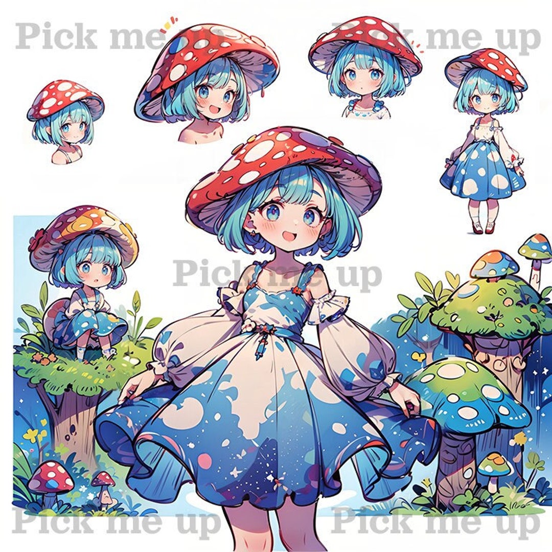 Mythical Adoptable 063 Mushroom Girl Edition - Anime Adopt, OC ...