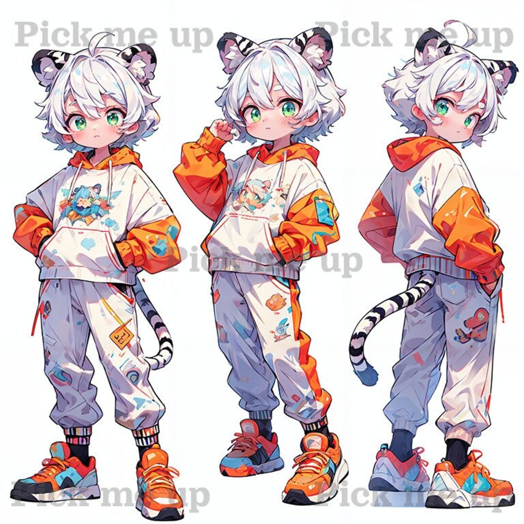 Furry Adoptable 015 Tiger Edition - Fursona, Furry Adopt Reference ...