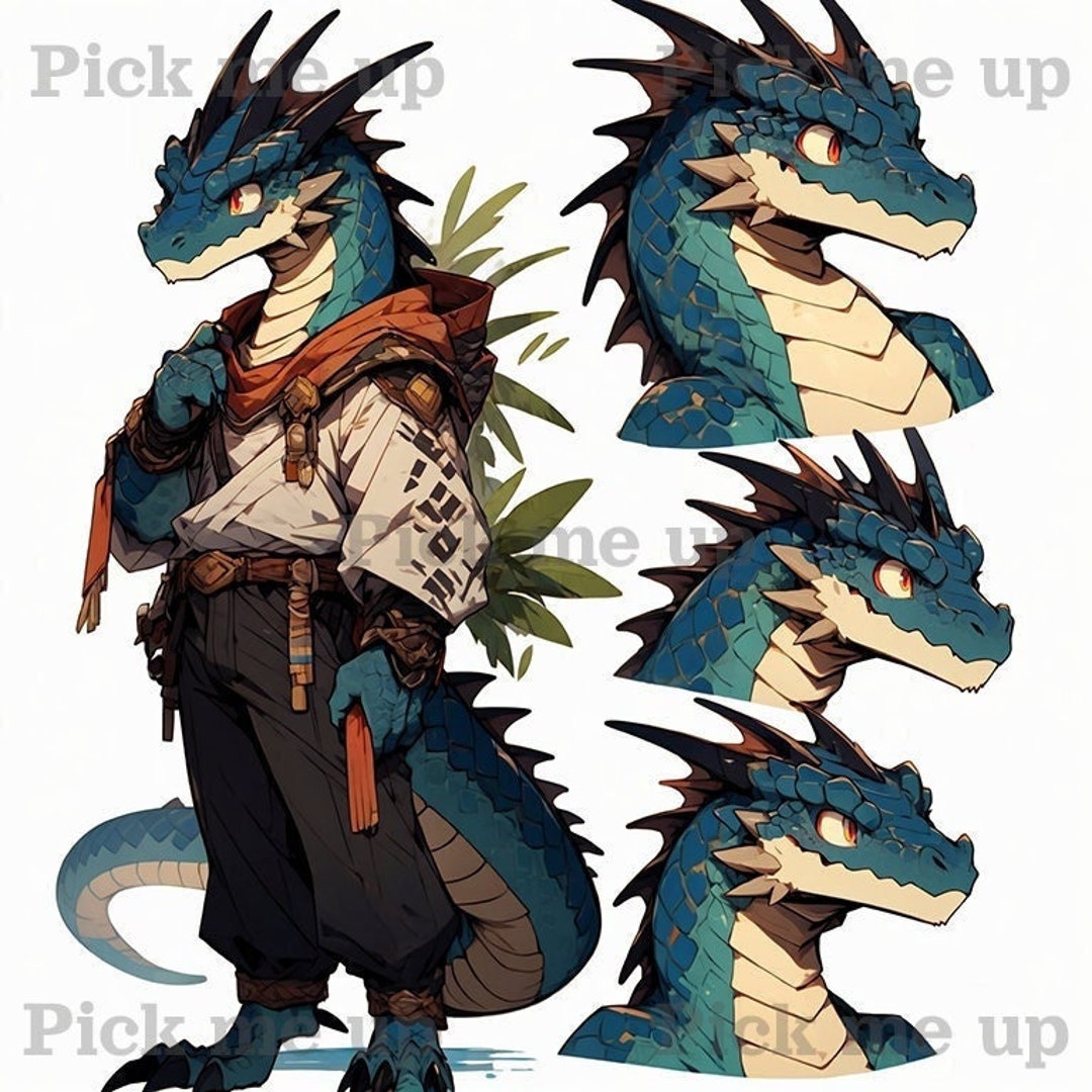 Furry Adoptable 068 Lizard Edition - Fursona, Furry Adopt Reference ...