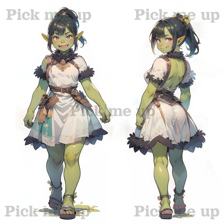 Mythical Adoptable 065 Orc Edition - Fursona, Fantasy Adopt Reference ...