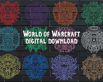 Wow Race Crest Digital Download SVG Bundle - Etsy