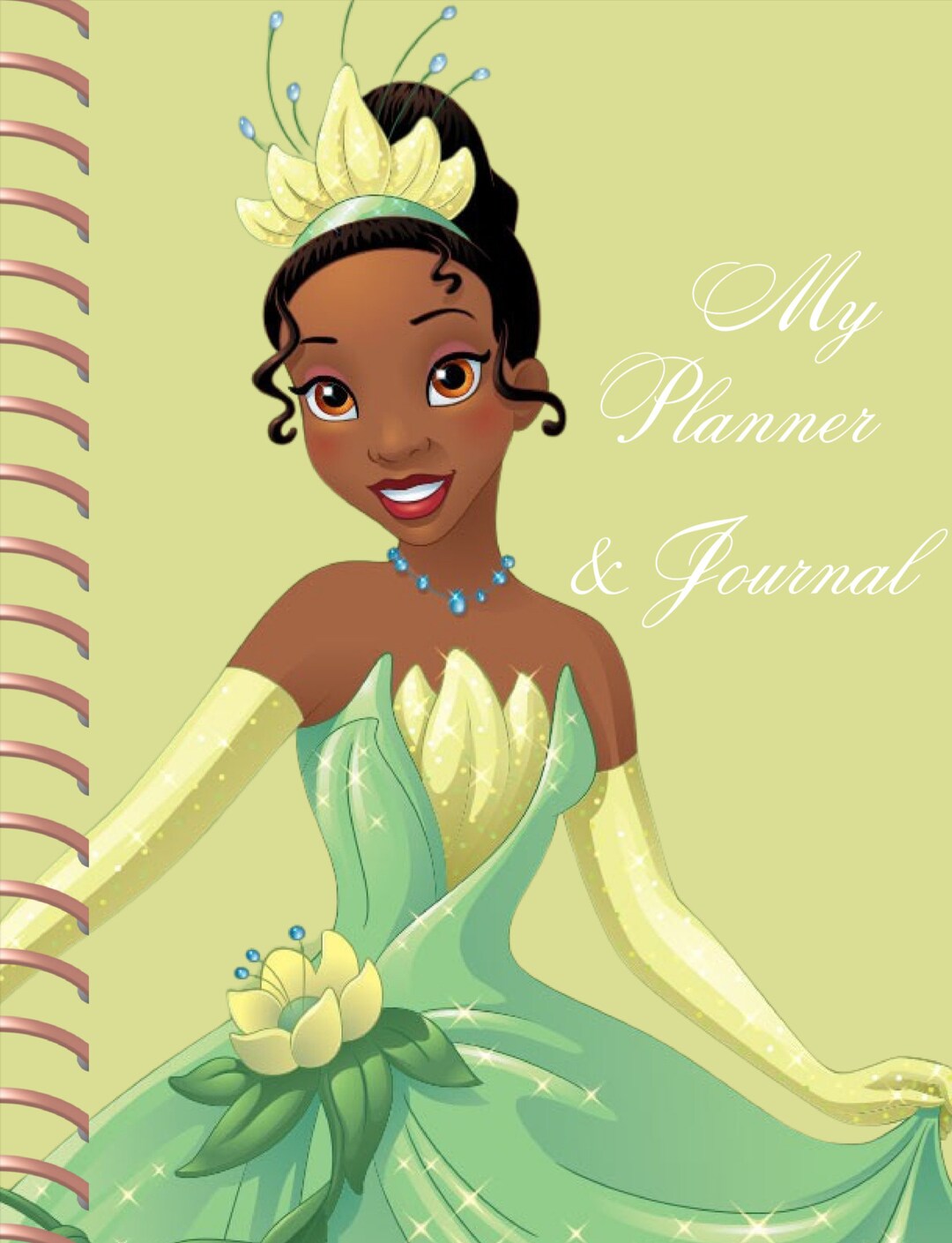 Princess Tiana Planner for Kids - Etsy