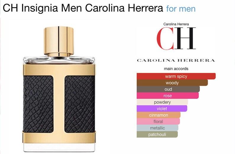 CH Insignia Men Carolina Herrera for Men Eau De Perfum limited Edition ...