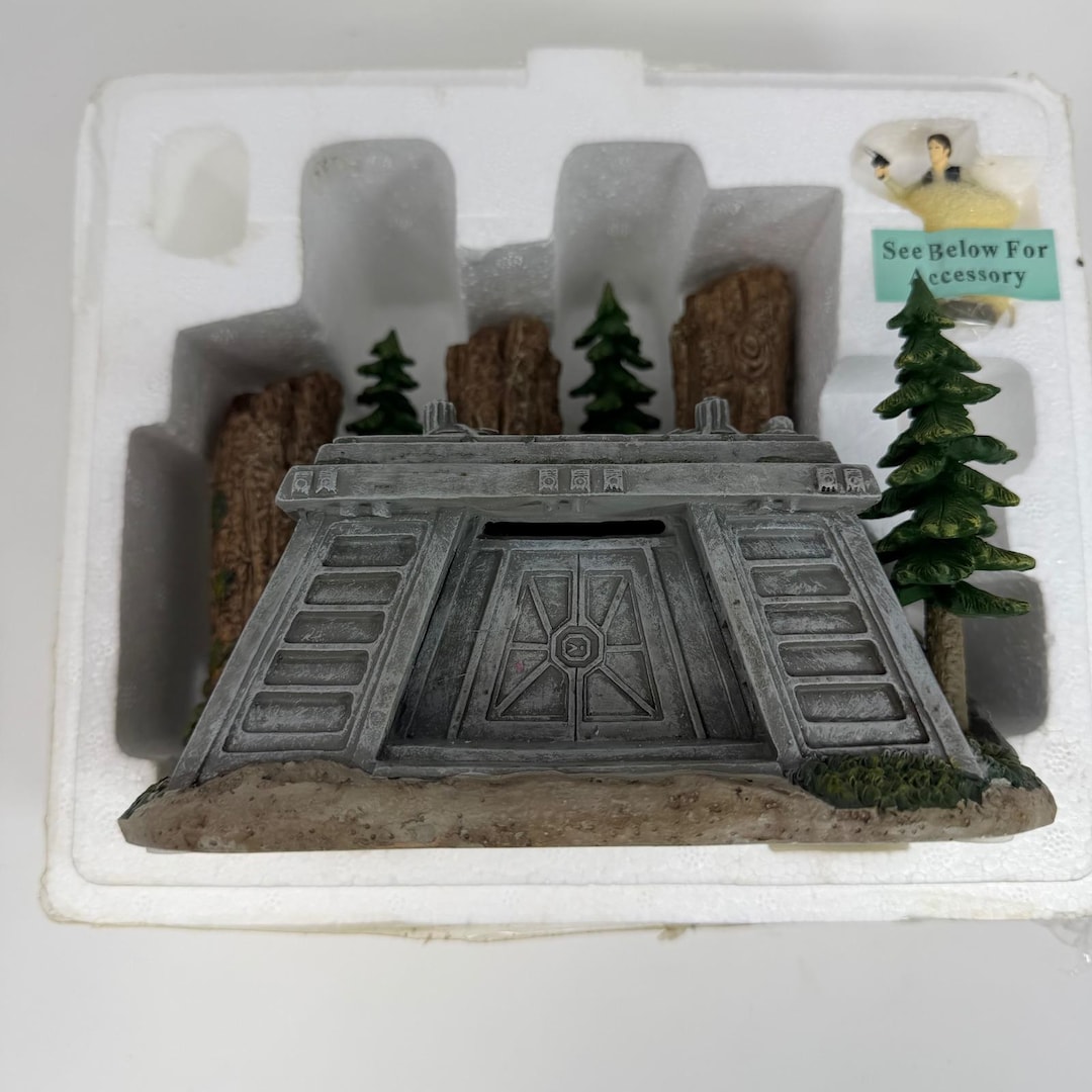 Star Wars Hawthorne Village Endor Bunker Third Issue Galactic Village ...