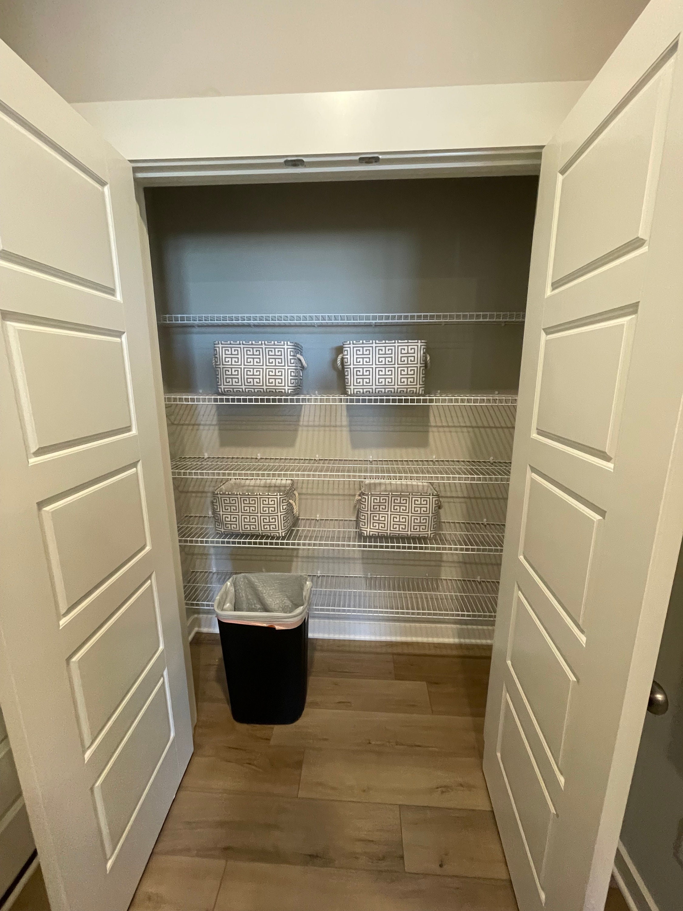 Wood Closet Cover for Wire Rack - Etsy