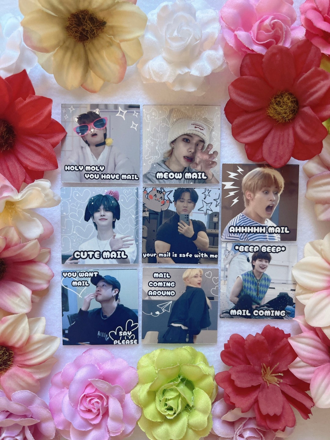 Stray Kids Mail Stickers | Pack of 10 or 20 - Etsy