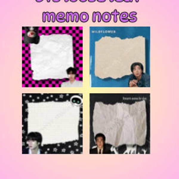 Kpop Stationary - Etsy