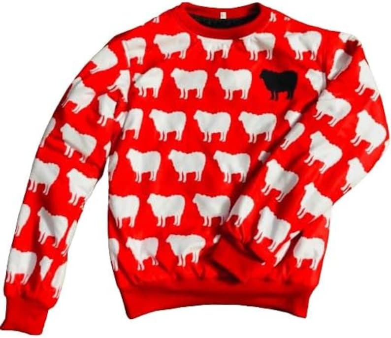 Handmade Princess Diana Black Sheep Jumper, Soft Jumper, Diana's Black ...