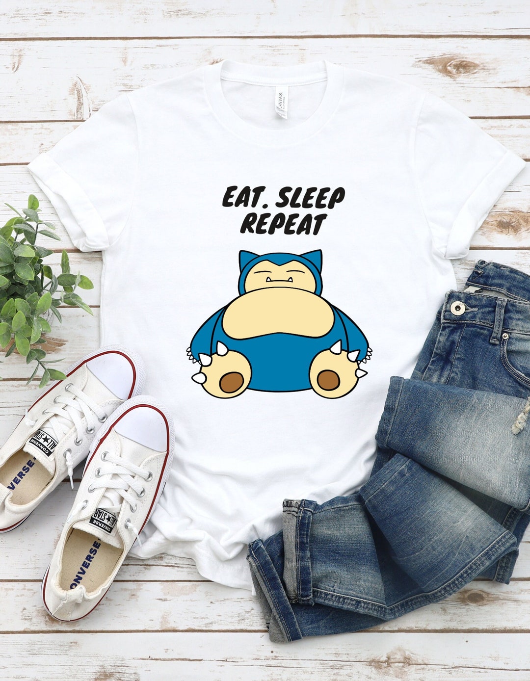 Snorlax Pokemon Tshirt Pokemon Birthday Gift Pokemon Snorlax Shirt Gift ...