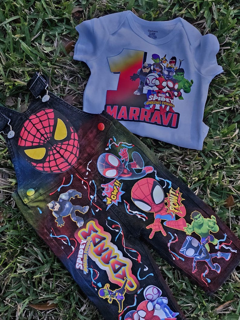 Custom Overalls Set, Character Inspired, Birthday Outfit - Etsy