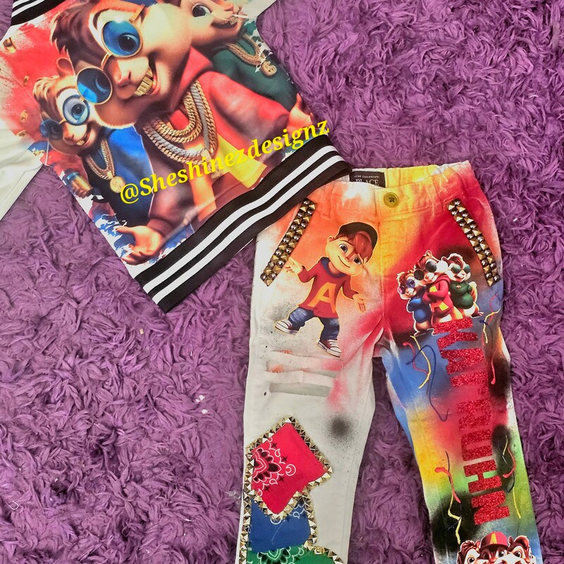 Cartoon Characters Jackets - Etsy