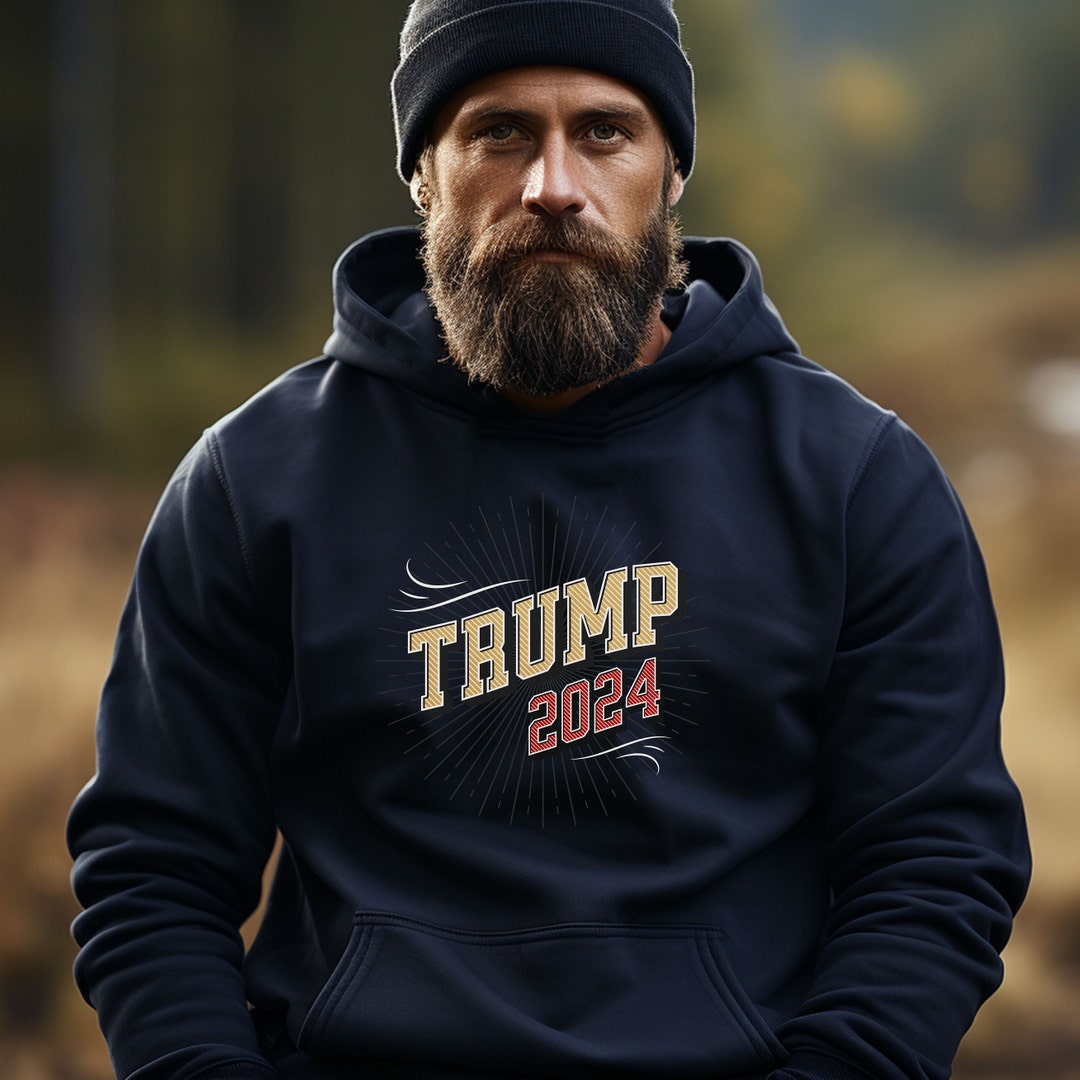 TRUMP 2024 Hooded Sweatshirt Donald Trump Hoodie Fits Men and Women 8 ...