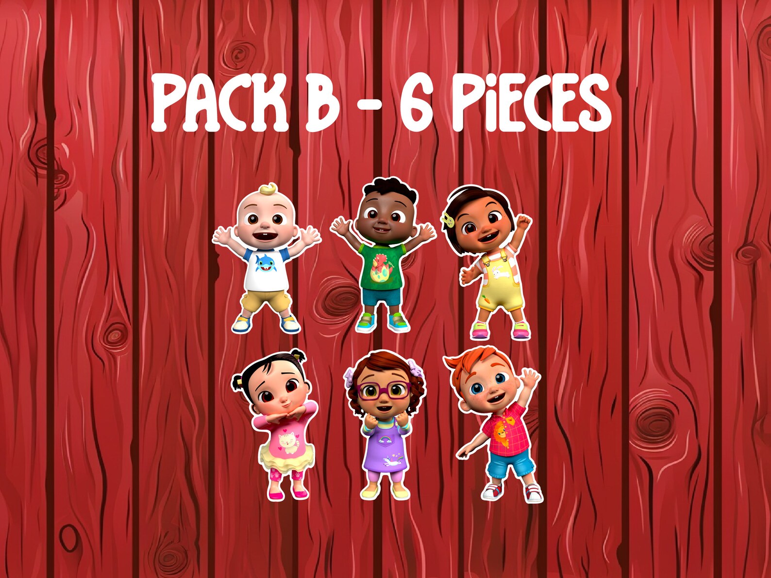 Cocomelon Sign & Props, Melon Birthday Sign Large Set, Cutouts Yard ...