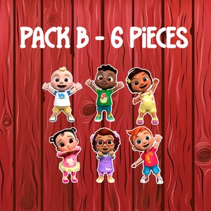 Cocomelon Sign & Props, Melon Birthday Sign Large Set, Cutouts Yard ...