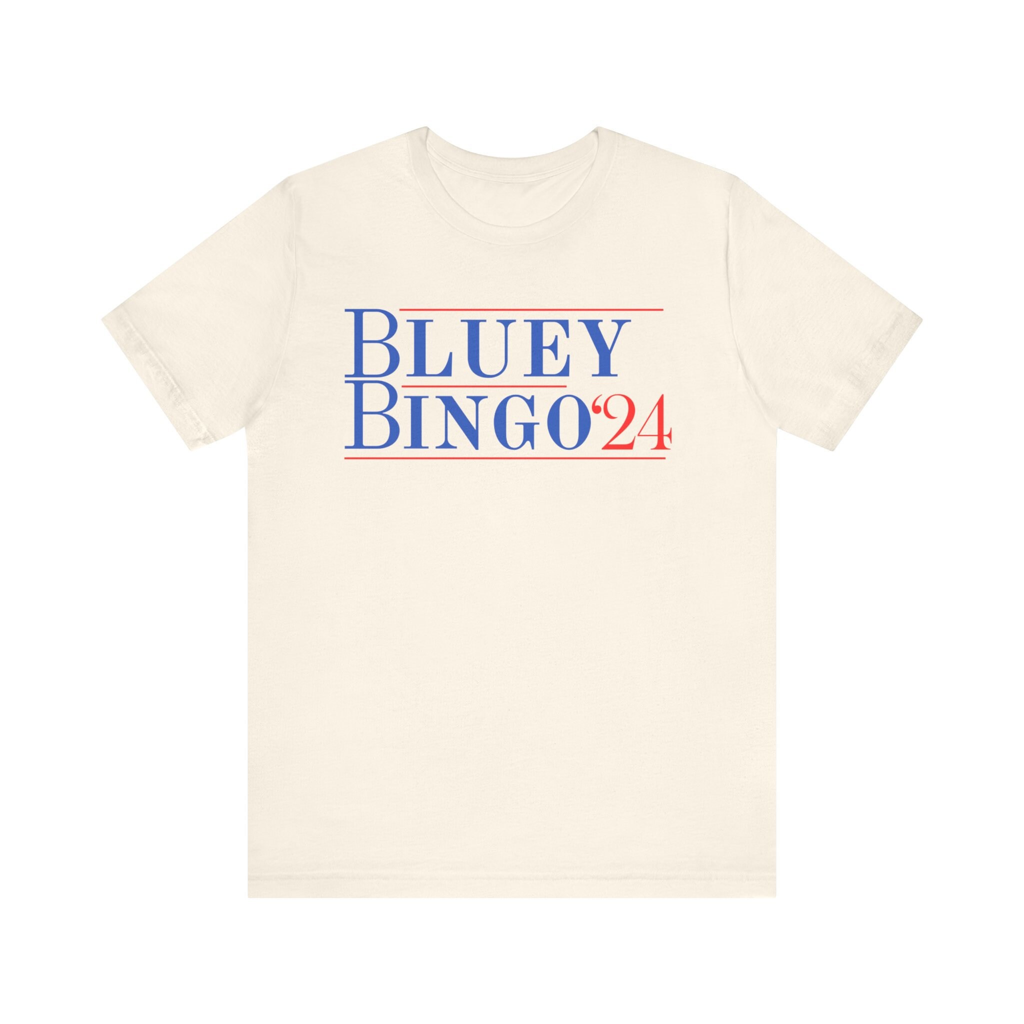 Bluey President 2024 Bluey Bingo Shirt Election 2024 T-shirt Bluey ...
