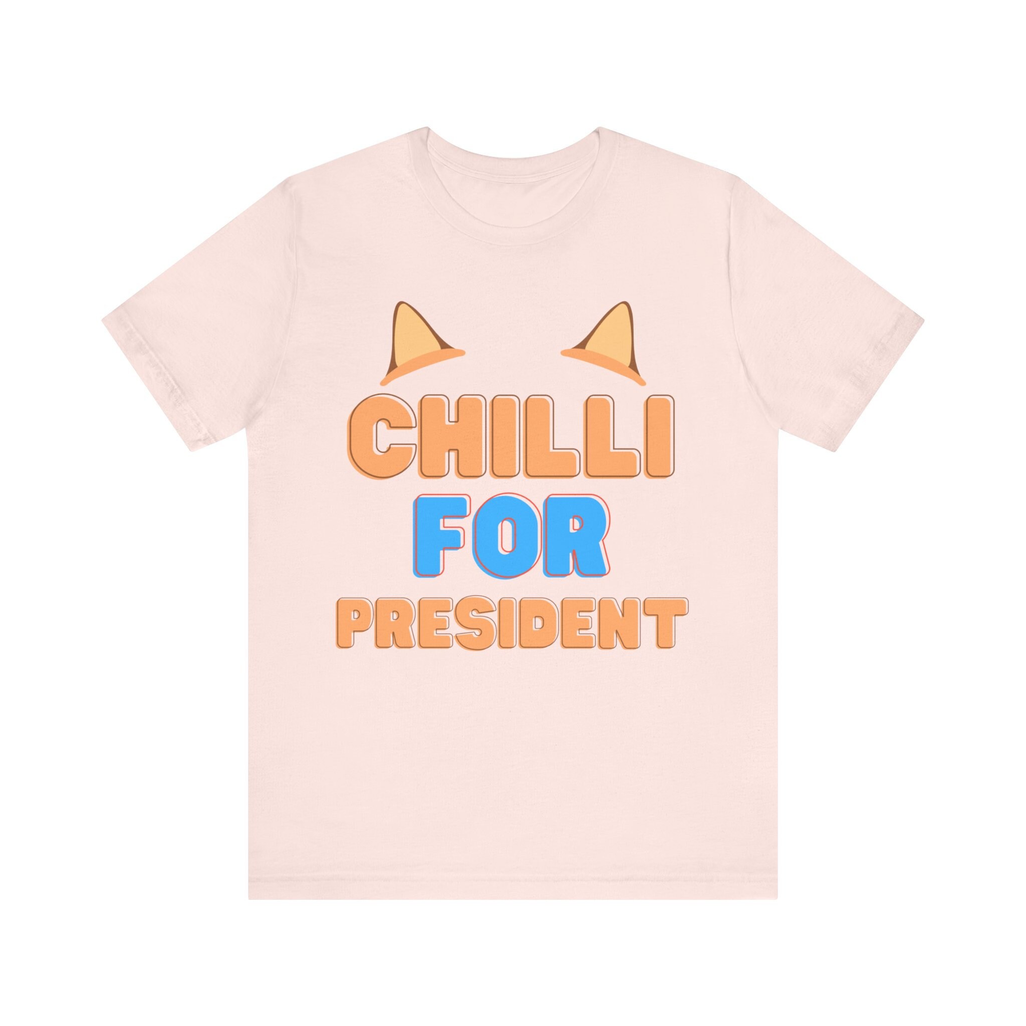 Bluey Chilli President 2024 Bluey Bingo Shirt Election 2024 T-shirt ...