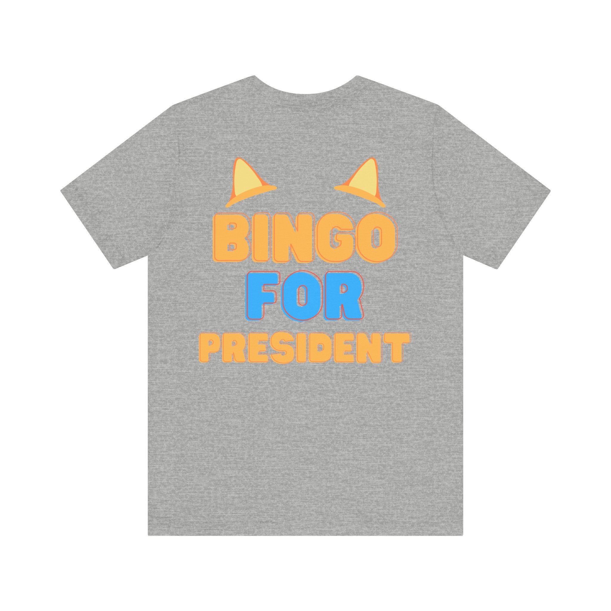 Bluey Bingo President 2024 Bluey Shirt Bingo Election 2024 T-shirt ...
