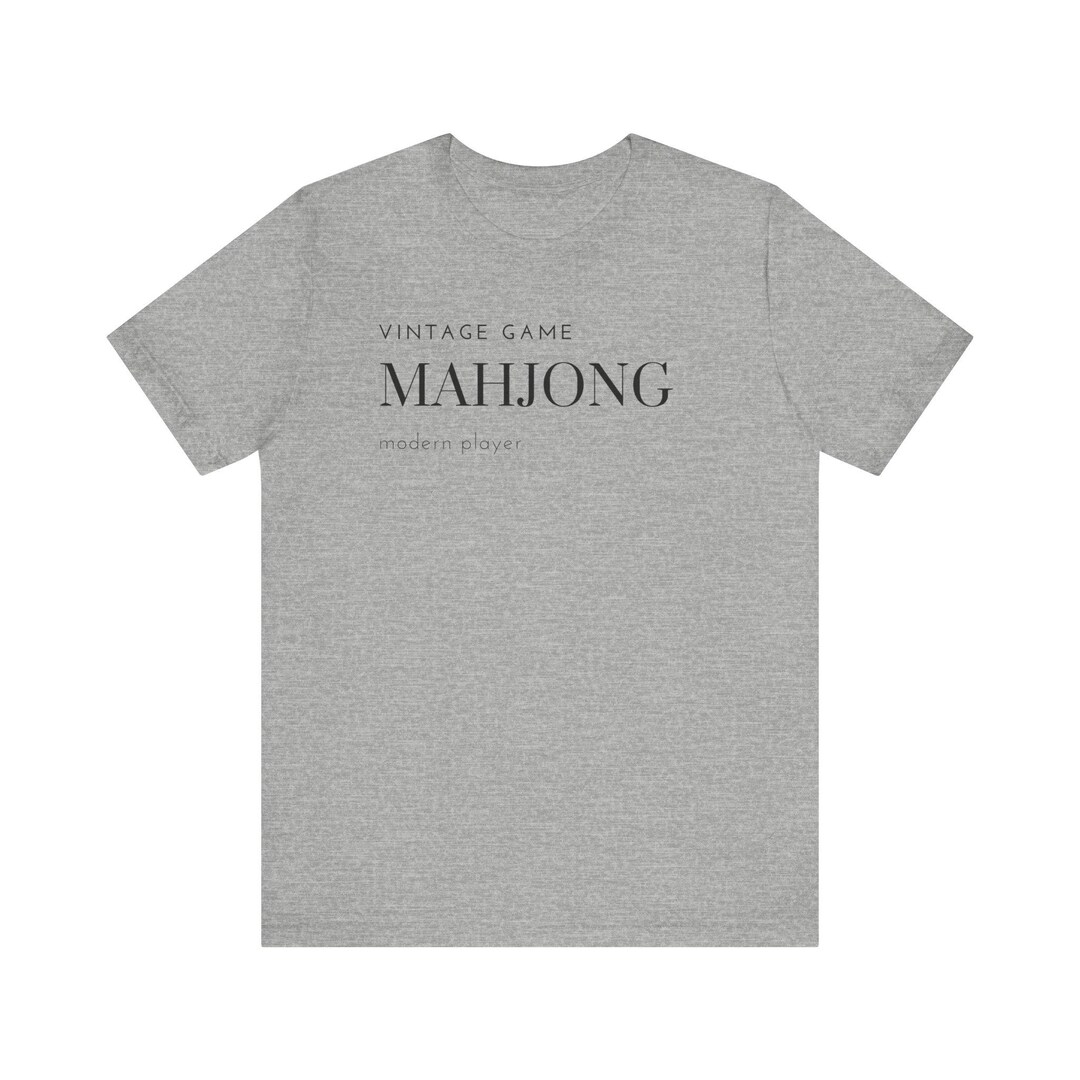 Mahjong Shirt for Mahjong Lovers Mahjong Gift Mahjong T-shirt Unisex ...