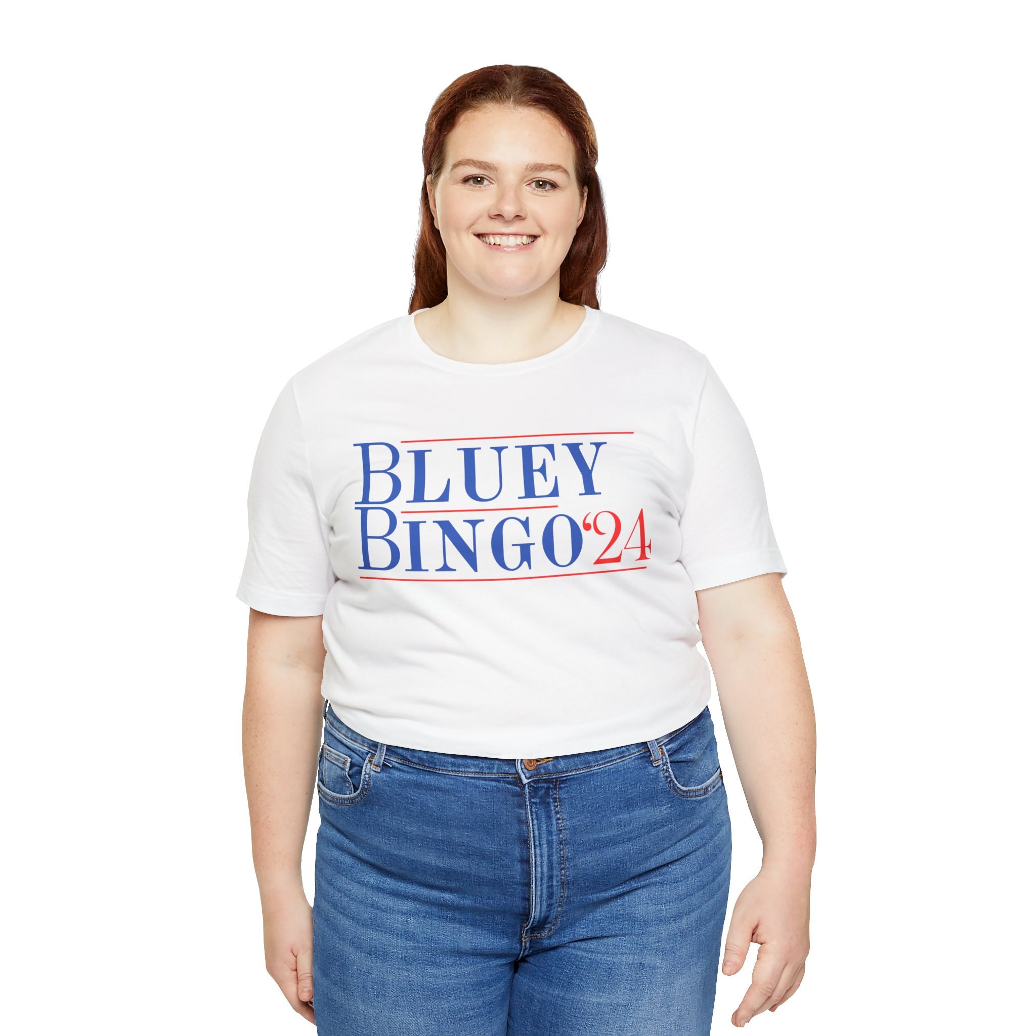 Bluey President 2024 Bluey Bingo Shirt Election 2024 T-shirt Bluey ...