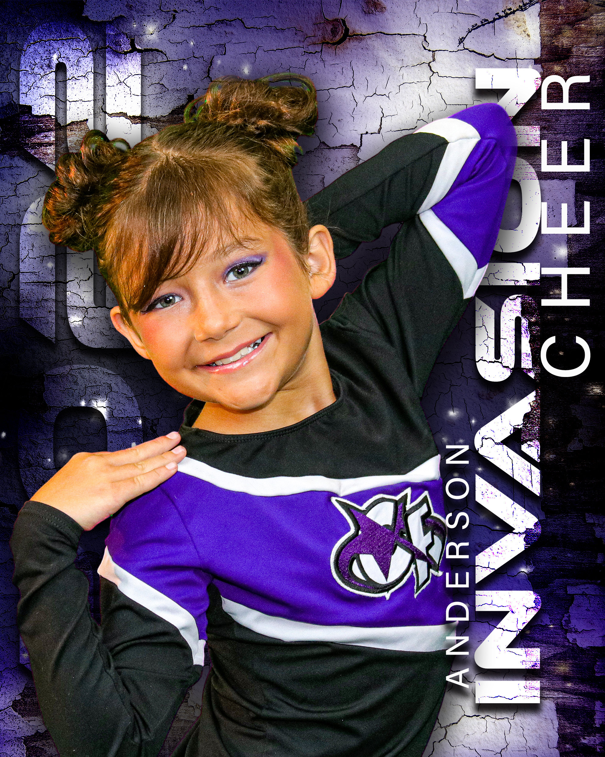 Cheer Dance Banner | Personalized Cheerleading Team | Wall Art | Custom ...
