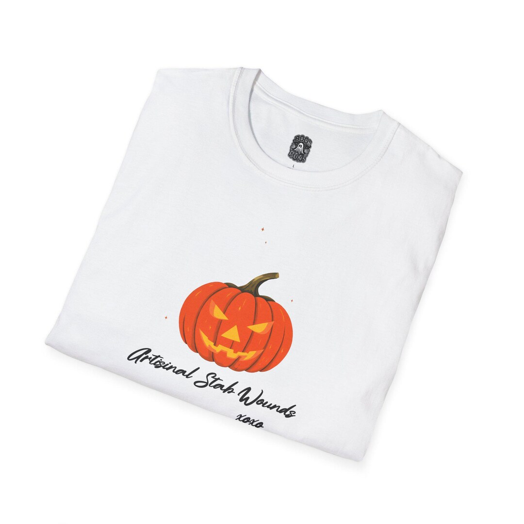 Funny Halloween Artisanal Stab Wounds Unisex T-shirt, Jack-o-lantern ...