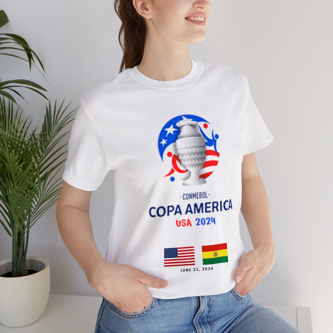 Official Conmebol Copa America 2024 USA/ Soccer/ USA/ Bolivia Unisex ...