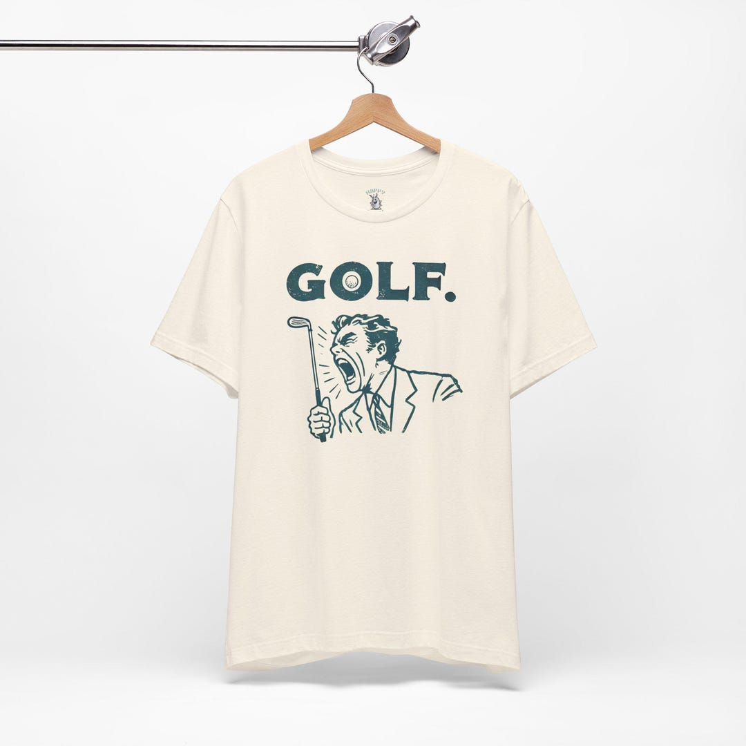 Vintage Golf Tee: Funny Retro Sports Fan Shirt - Etsy